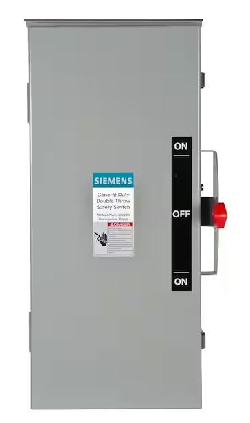 General Duty 60 Amp Non-Fusible Outdoor Safety Switch - 91002278007 ...