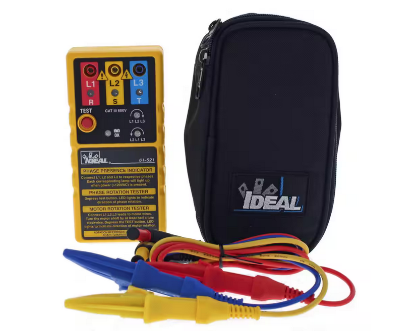 3-Phase/Motor Rotation Tester – All Electric & HVAC Supply, Inc.