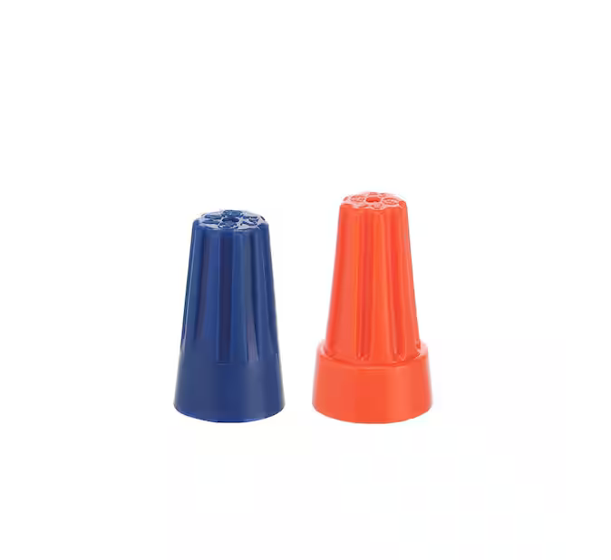 Assorted (Blue and Orange) Standard Wire Connectors (540-Pack) - 91009 ...