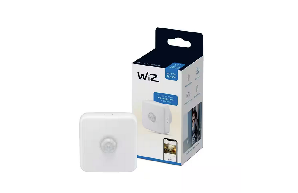 Motion Sensor with Batteries Powered by WiZ (1-Pack) - 91005487571 ...