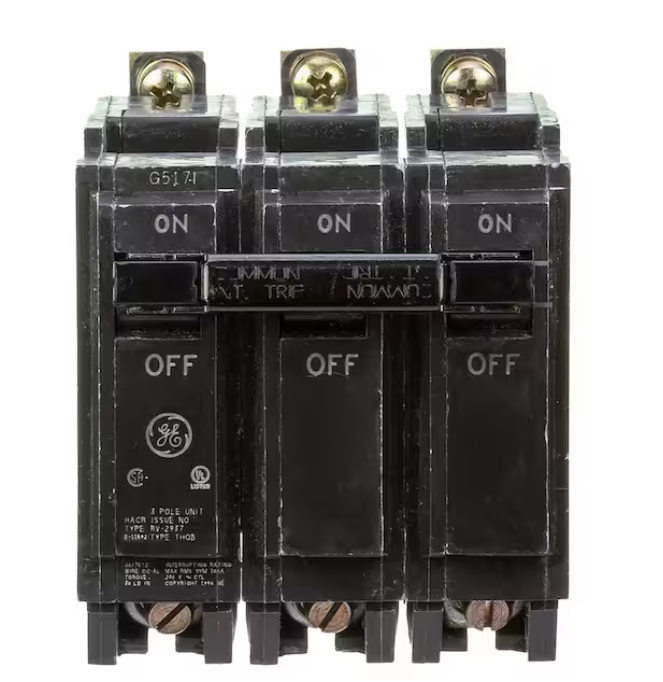 70 Amp Three Pole Bolt-On Breaker – All Electric & HVAC Supply, Inc.