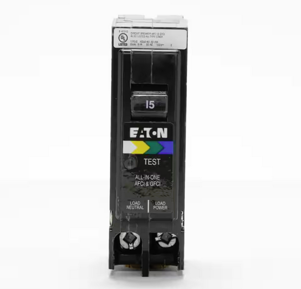 BR 15 Amp All in One AF/GF Plug-On-Neutral Breaker - 91004856058 – All ...