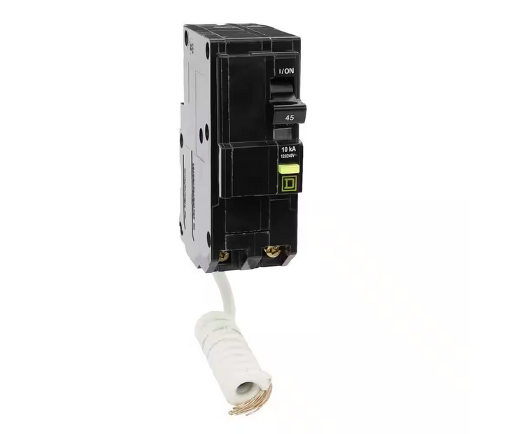 QO 45 Amp 2-Pole GFCI Circuit Breaker - 91006107775 – All Electric ...