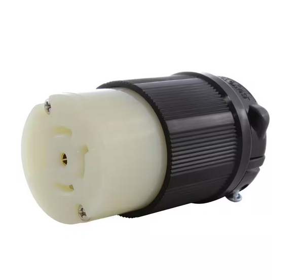 NEMA 20 Amp 3-Phase 120/208-Volt 3PY 5-Wire Locking Female Connector w ...