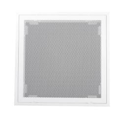 T-Bar Perforated Return Filter Grille with Ductboard Back 24" x 24 ...