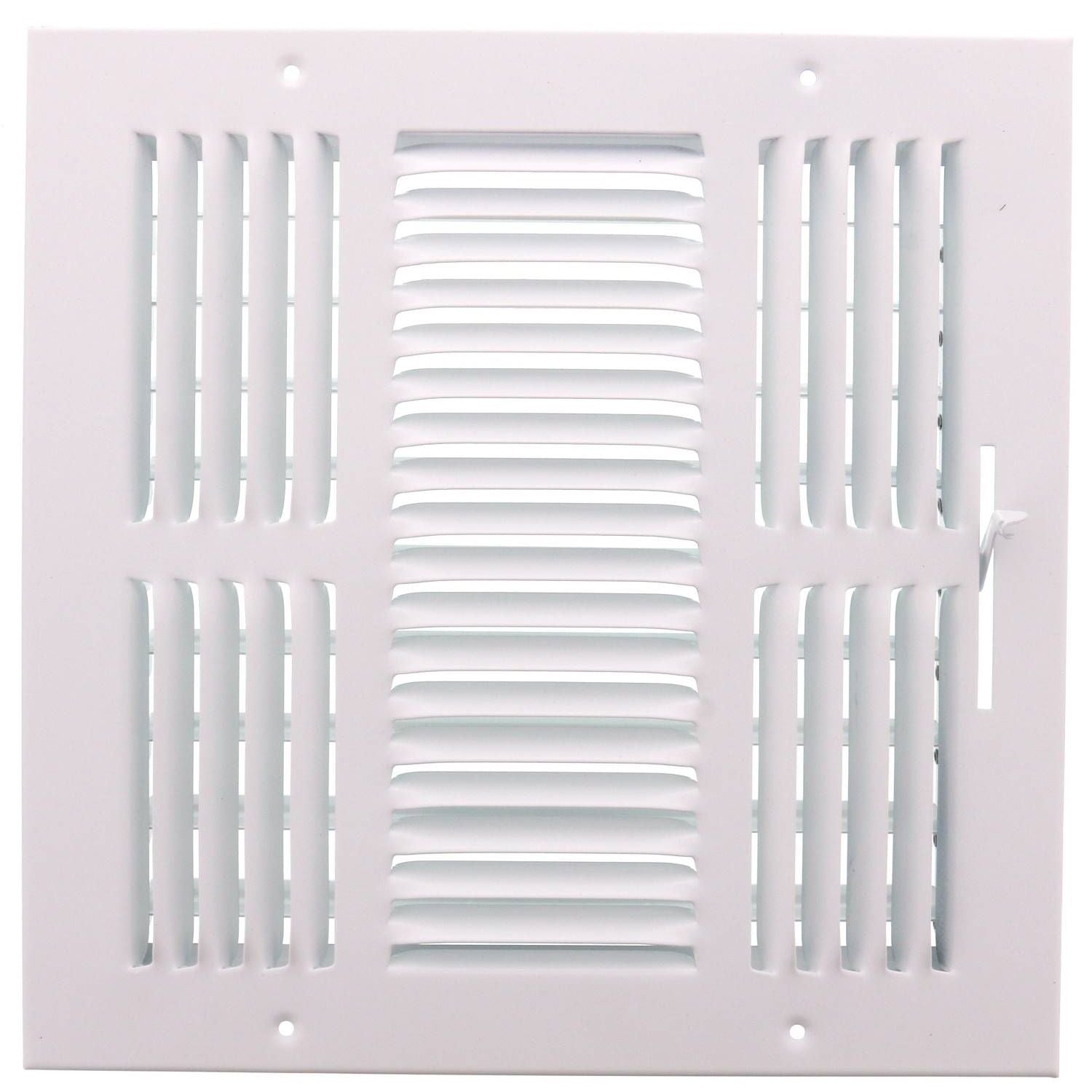 Stamped Curved Blade Supply Register 4 Way 10" x 10" - 93329 – All ...